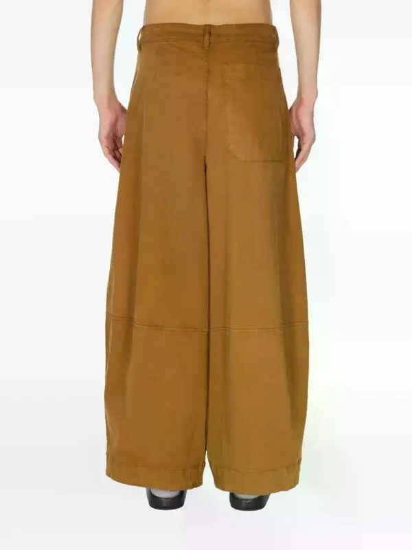 You Must Create Wide Leg Trousers - Brown