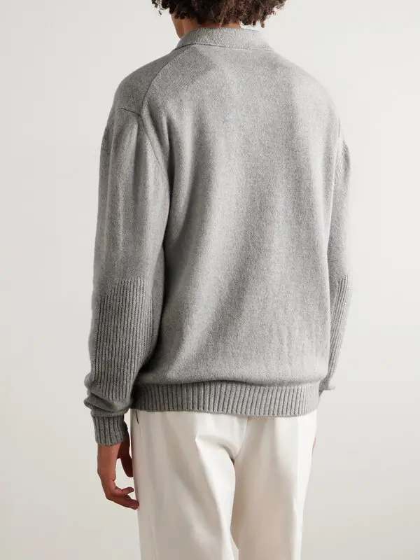 Sease Cashmere Polo Sweater