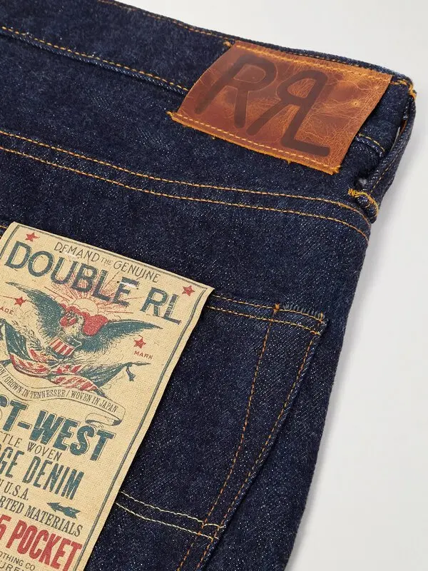 Ralph Lauren Straight-leg Selvedge Denim Jeans