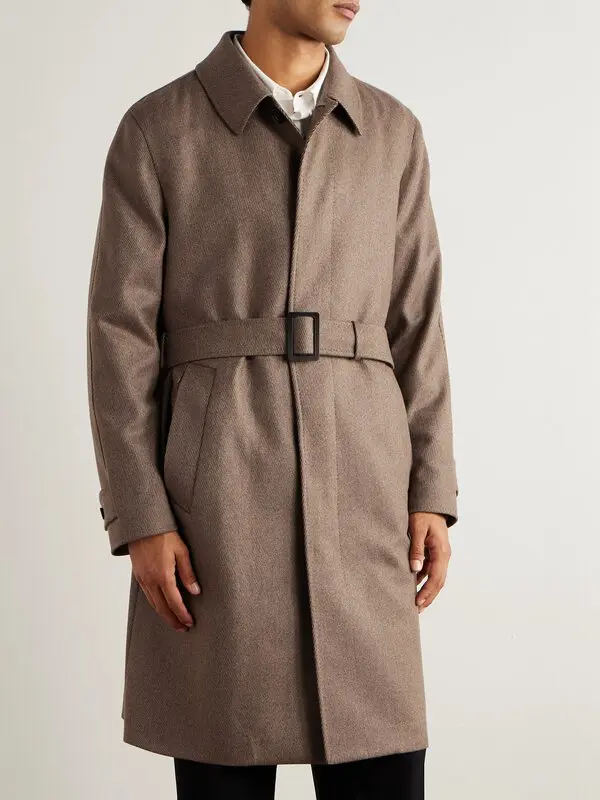 Zegna Oasi Cashmere Belted Car Coat