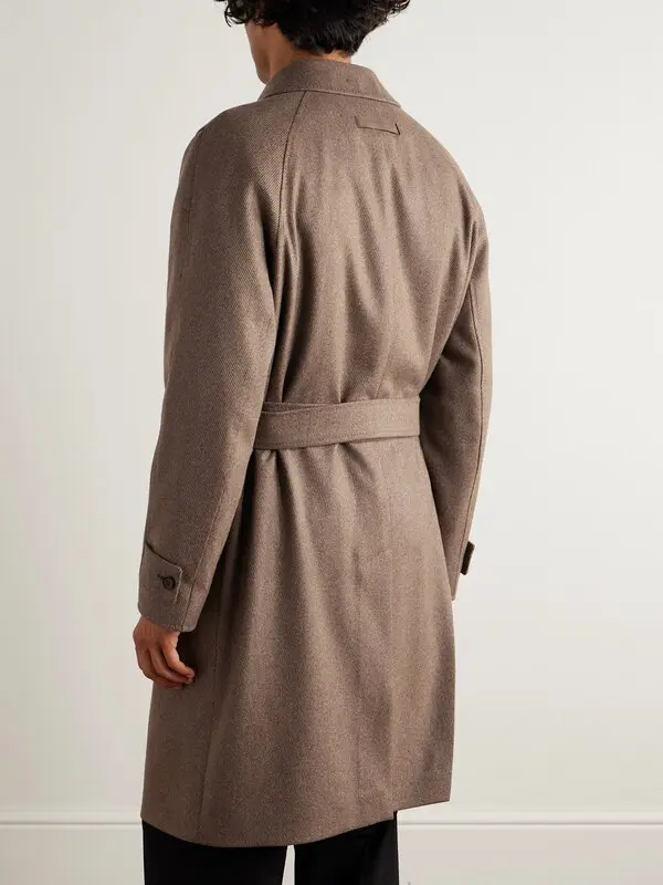 Zegna Oasi Cashmere Belted Car Coat