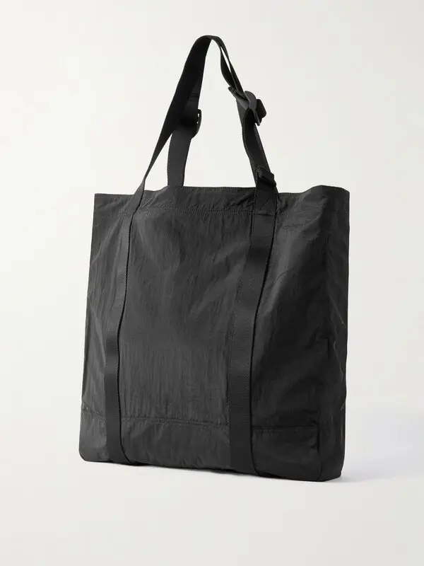 Stone Island Webbing-trimmed Recycled-shell Tote Bag
