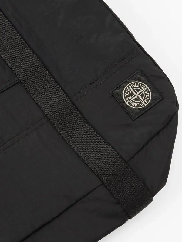 Stone Island Webbing-trimmed Recycled-shell Tote Bag