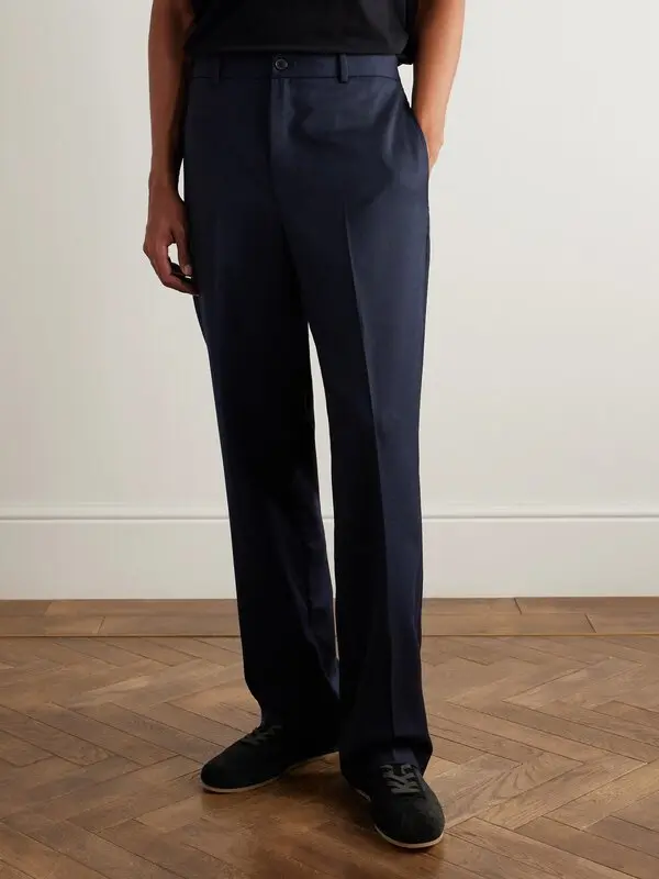 FRAME Straight-leg Virgin Wool Trousers