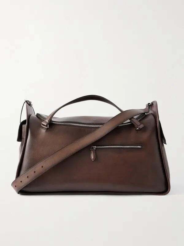 Berluti Périple Full-grain Venezia Leather Weekend Bag - Brown