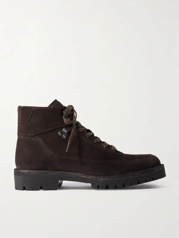Mr P. Suede Lace-up Boots
