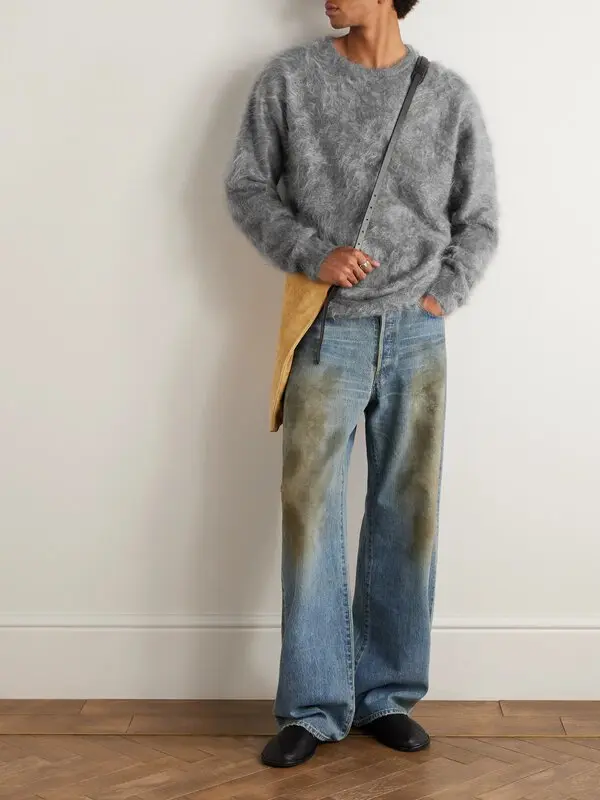 SSSTEIN Brushed Cashmere Sweater