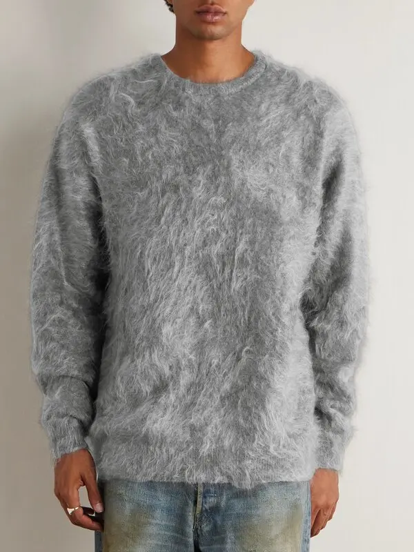 SSSTEIN Brushed Cashmere Sweater