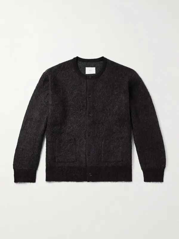 SSSTEIN Brushed-knit Cardigan