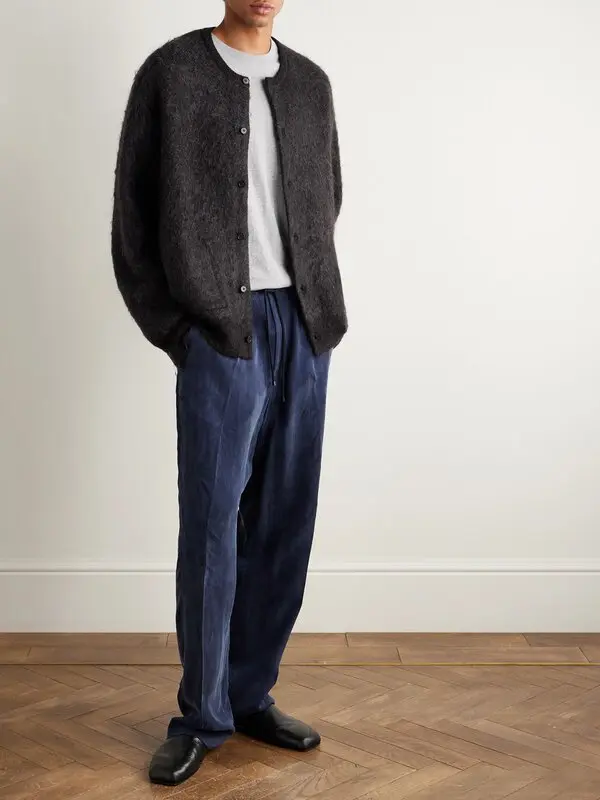 SSSTEIN Brushed-knit Cardigan