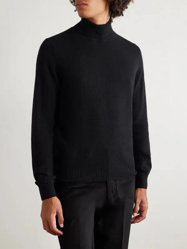 Rubinacci Cashmere Rollneck Sweater