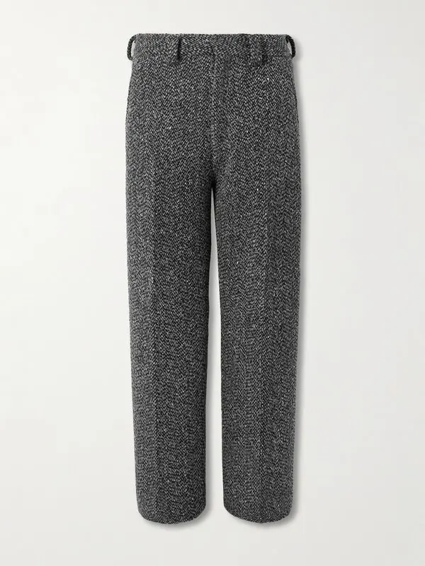 Zegna Straight-leg Wool And Cashmere-blend Suit Trousers