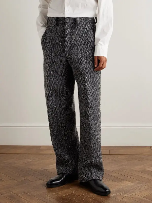 Zegna Straight-leg Wool And Cashmere-blend Suit Trousers