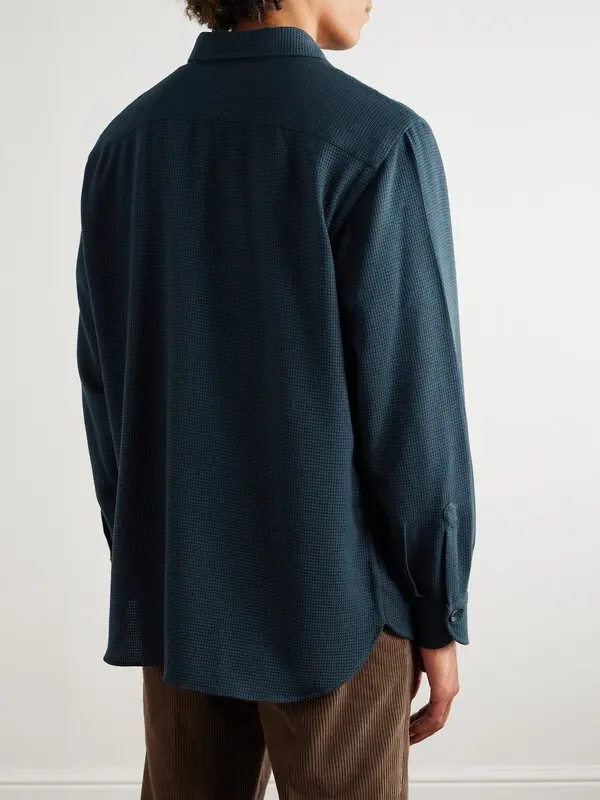 Rubinacci Blanket Wool Shirt