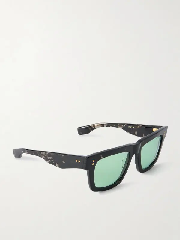 Dita Mastix Tortoiseshell Sunglasses - Black