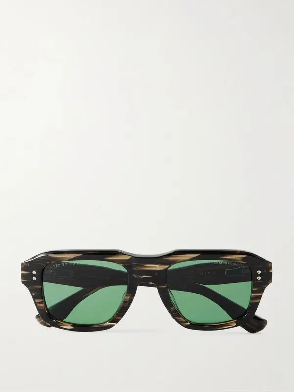 Dita Magnaleapr D-frame Tortoiseshell Sunglasses - Brown