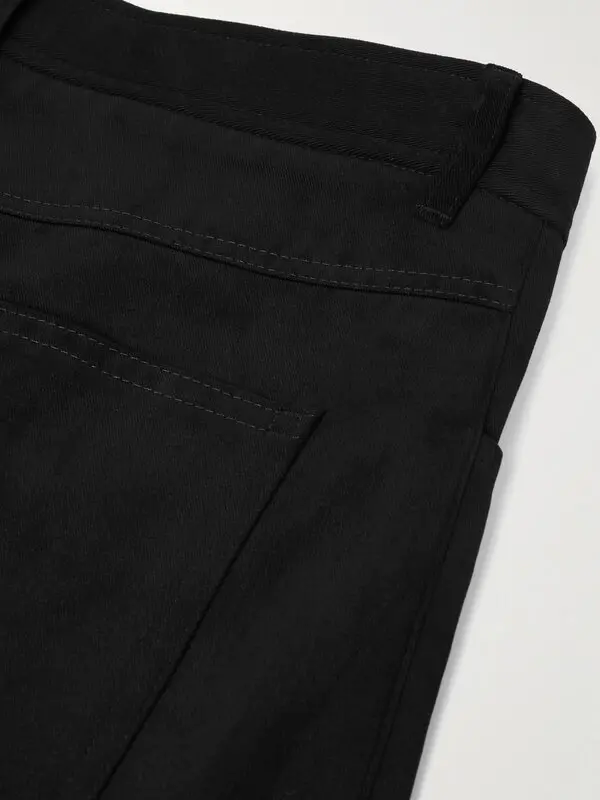 Rubinacci Straight-leg Cotton-moleskin Trousers