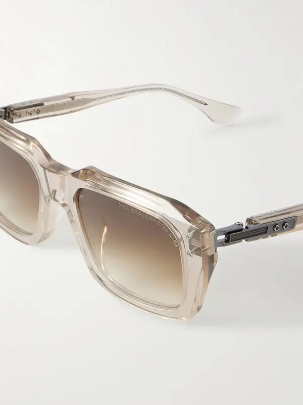 Dita Detron Square-frame Sunglasses