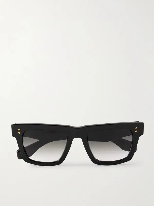Dita Mastix Square-frame Sunglasses - Black