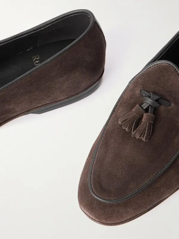 Rubinacci Marphy Tasseled Loafers - Brown