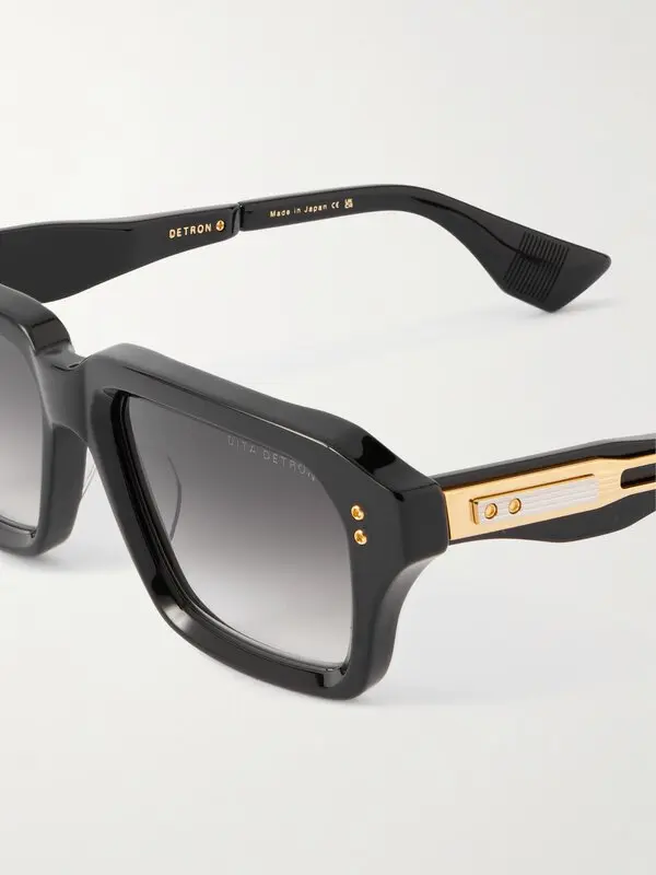 Dita Detron Square-frame Sunglasses