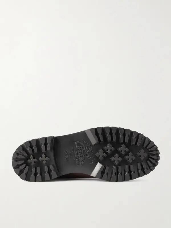 YUKETEN Salvia Full-grain Leather Boots