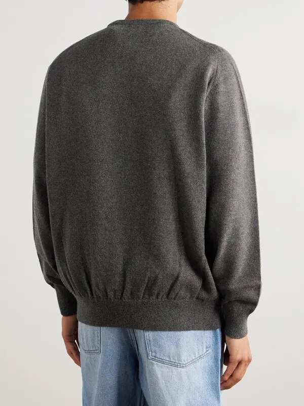 ORSLOW Wool Crewneck Sweater - Brown