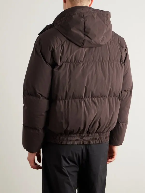 Herno Quilted Shell Down Hooded Jacket