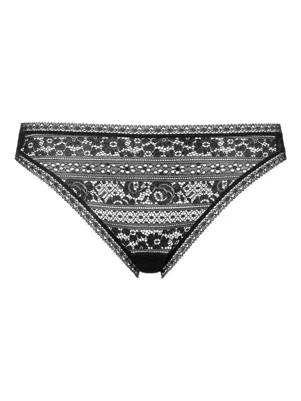ERES Certitude Lace-trimmed Briefs - Black