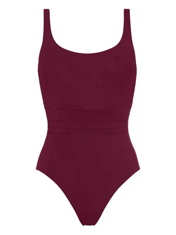 ERES Asia Square-neck One-piece Swimsuit - Purple