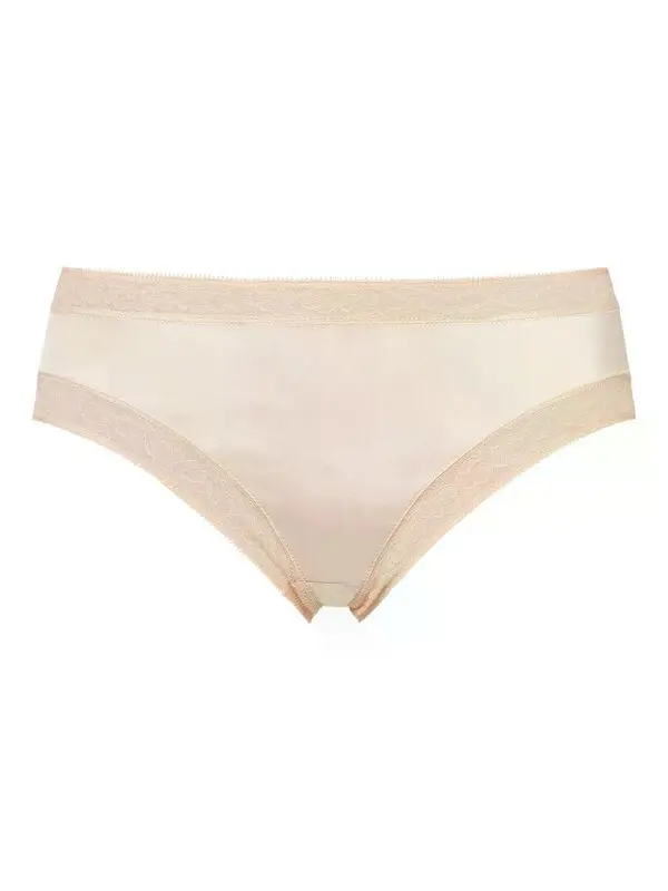 ERES Inspirée Lace-trimmed Briefs - Neutrals