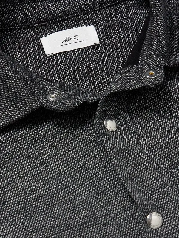 Mr P. Twill Overshirt - Gray