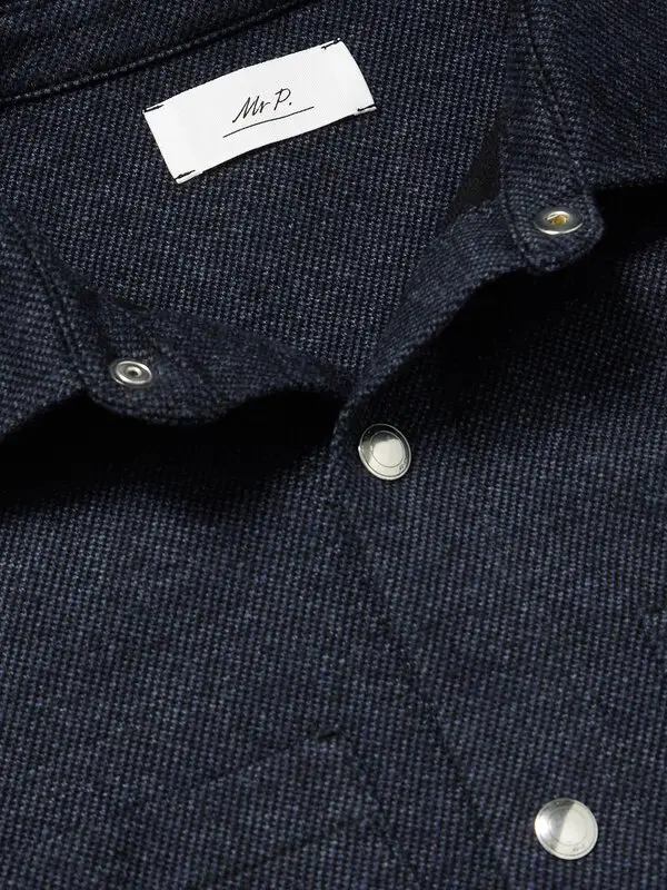 Mr P. Twill Overshirt - Blue