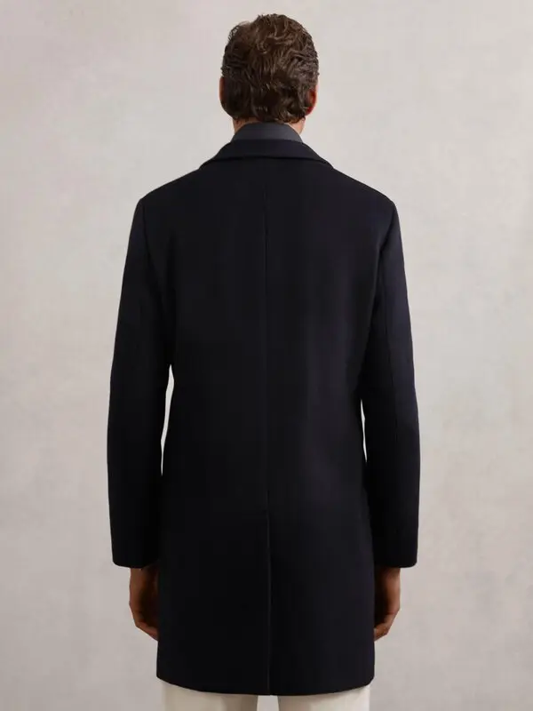 REISS Wool-blend Overcoat