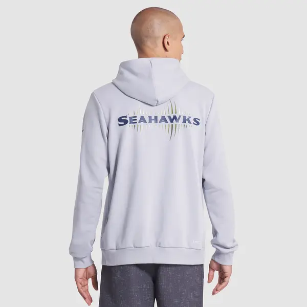 Nike Seattle Seahawks Rivalries Collection Sideline Nfl Pullover Hoodie - Grey