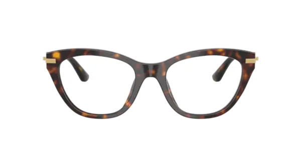 Dolce & Gabbana Butterfly Eyeglasses - Havana