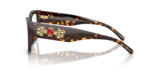 Dolce & Gabbana Butterfly Optical Frame - Havana
