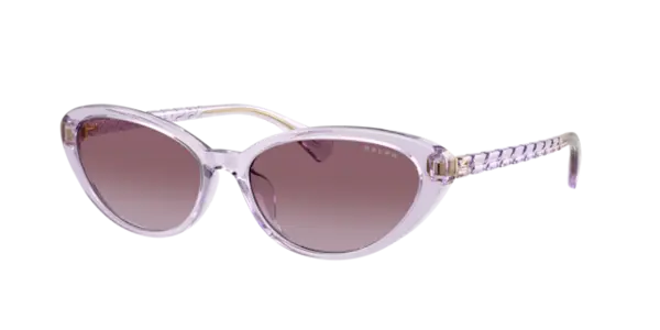 Ralph Lauren Butterfly Sunglasses - Transparent Violet