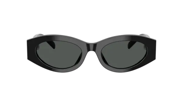 Tory Burch Sunglasses With Oval Frame - Black