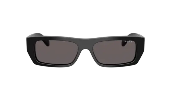 VOGUE Rectangle Frame Sunglasses - Black