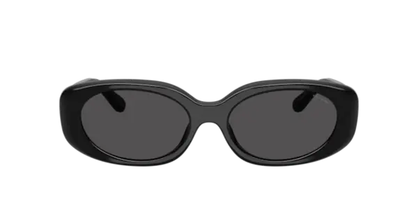 COACH Oval Frame Sunglasses - Black