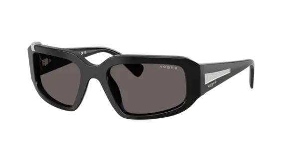 VOGUE Sunglasses With Acetate Frame - Black