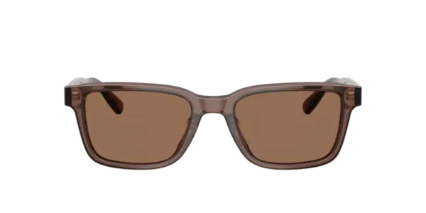 Brooks Brothers Rectangle Eyeglasses - Brown