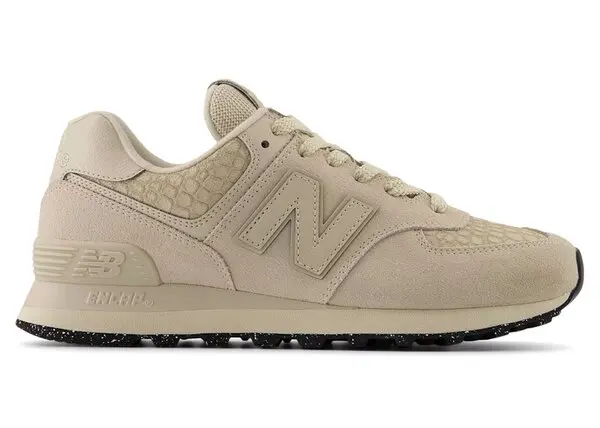 NEW BALANCE 574 Croc - White/bone