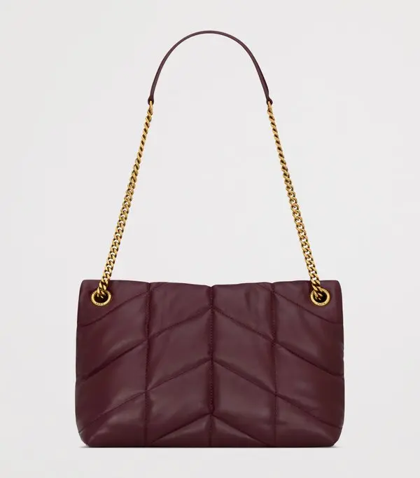 Saint Laurent Small Puffer Shoulder Bag - Red