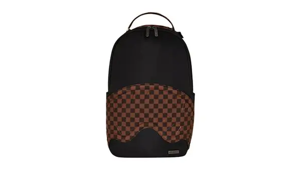 SPRAYGROUND Maison Check Backpack - Black/brown
