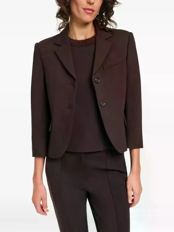 Dorothee Schumacher Notched-lapel Blazer - Brown