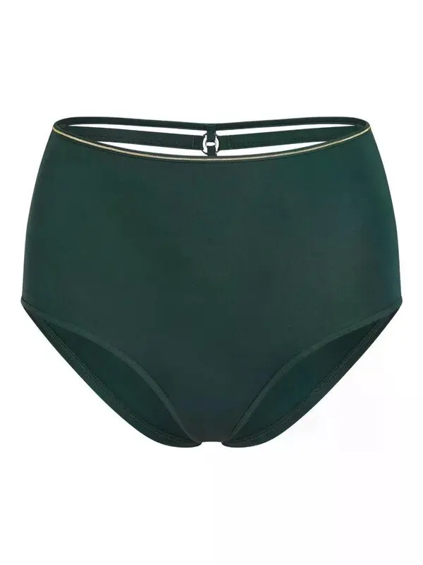 Marlies Dekkers High-waist Strap-detail Briefs - Green