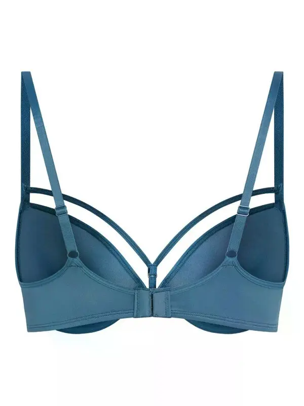 Marlies Dekkers Padded Push-up Lace Bra - Blue