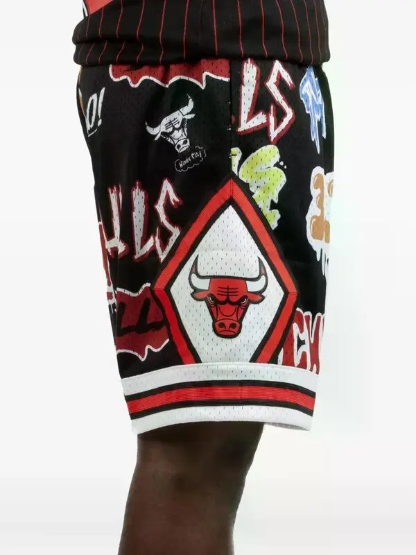 Mitchell & Ness Nba Chicago Bulls 1997 Swingman Shorts - Black